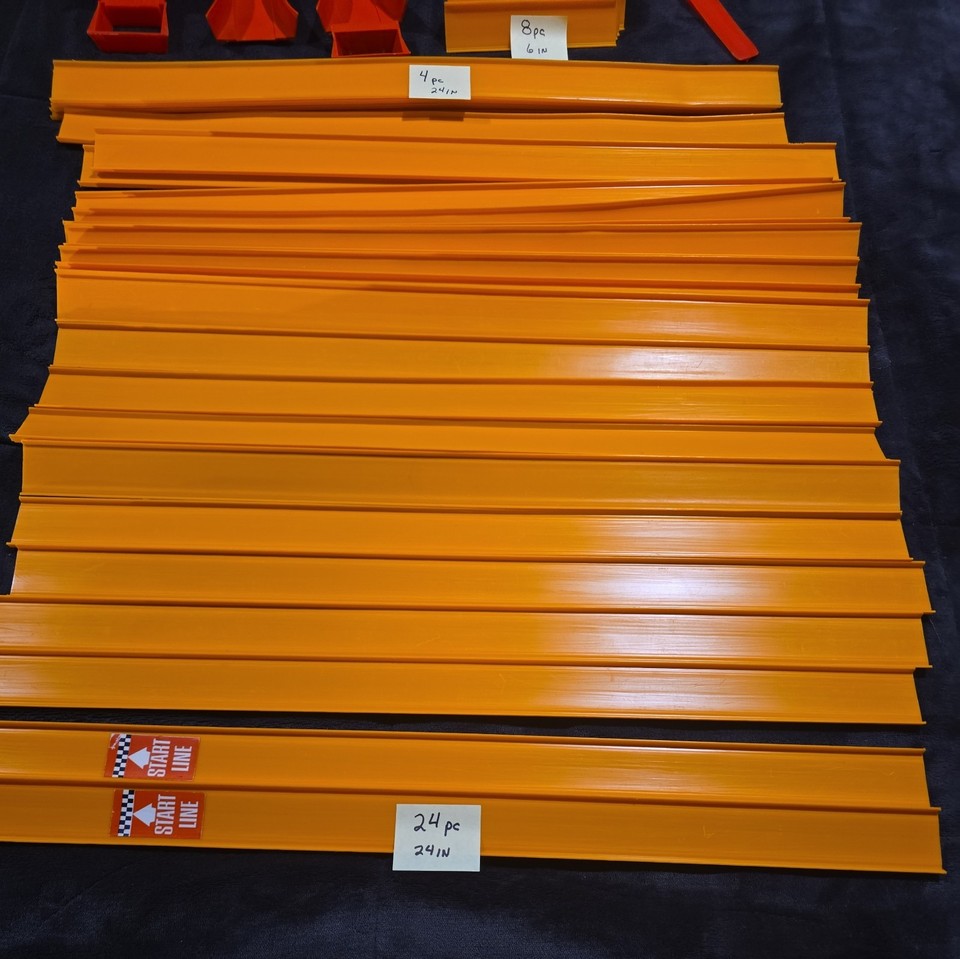 1968 Mattel Hot Wheels Track Lot 84pc Track/90/Curve Supercharger | eBay