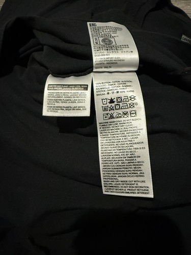 Levi's Standard Black Artist Premium Cotton T-Shirt Men Medium LOT OF 2 ...