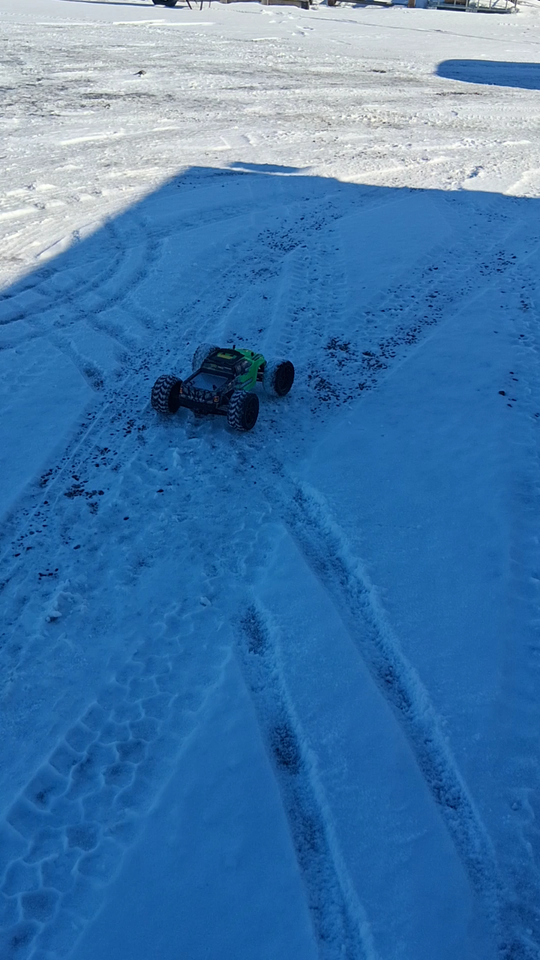 Used RC Car Flyhal FC610 1/10 4WD Off-Road Truck Brushed LED Lights ...