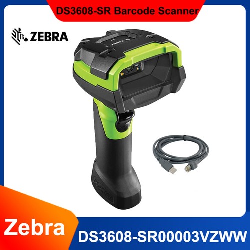 Zebra DS3608-SR00003VZWW Ultra-Rugged 2D USB Handheld Barcode Scanner ...