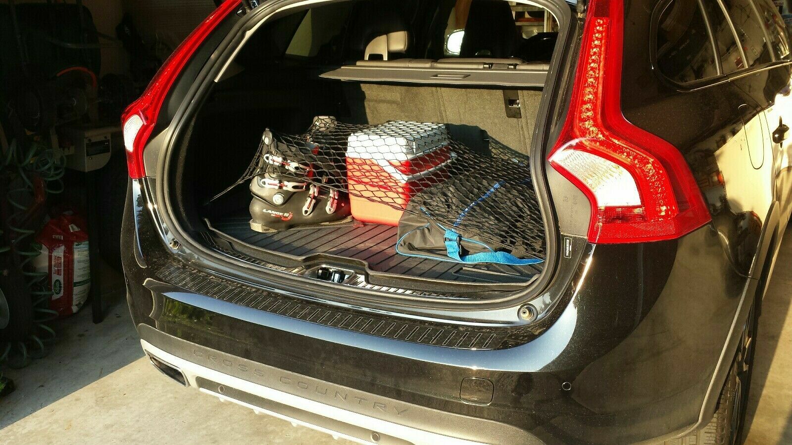 Rear Trunk Floor Style Organizer Web Cargo Net for VOLVO V60 2013-2026 ...