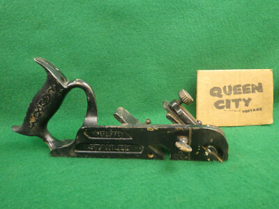 Vintage Stanley No 78 Duplex Rabbet Plane Sweetheart USA | eBay