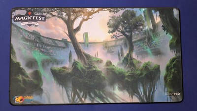 MagicFest 2020 Promo Forest Magic The Gathering MTG Playmat TCG CCG Mat ...