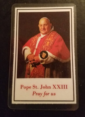 Relics - Relic Prayer Card