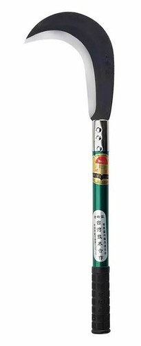 Billhook Sickle Machete Knife Carbon Steel Curved Blade 19cm Aluminum ...