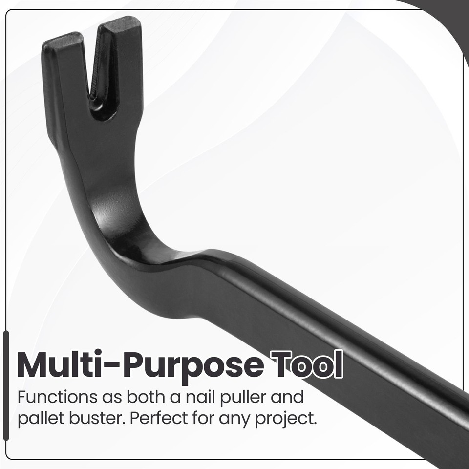 36" Wrecking Crow Bar Steel Crowbar Nail Board Puller Lever Pry Pull ...