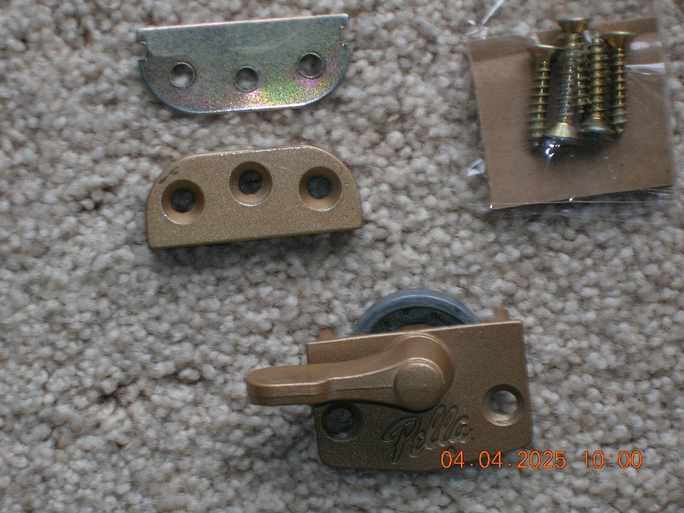 ((Pella)) Designer Series 2 Hole Sash Lock For Double Hung Windows ...