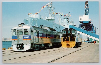 Postcard MARC Budd RDC-2 #1 Canton RR SW1200 #1201 c1989 | eBay