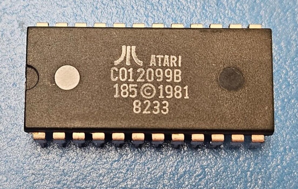 (1PC) C012099B Atari 24P DIP IC Through Hole Cartridge/Console 850 ROM ...