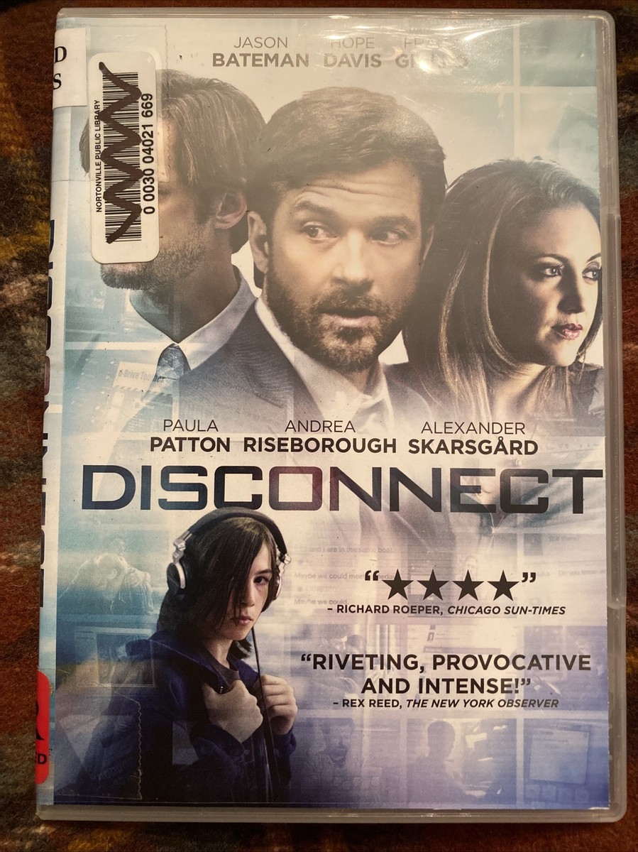 Disconnect Dvd Cover