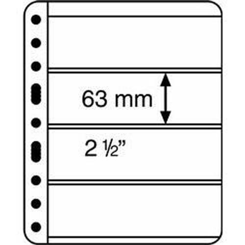 Leuchtturm Pochettes plastiques VARIO PLUS, extra rigides, 4 ...