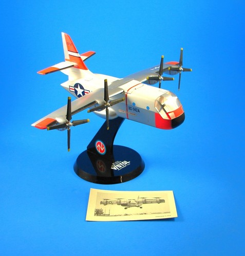 Topping Models Hiller-Vought-Ryan XC-142A Tri Service V/STOL w/info ...