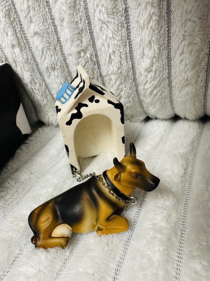 Mini Cow Parade Cow Guard H | eBay UK