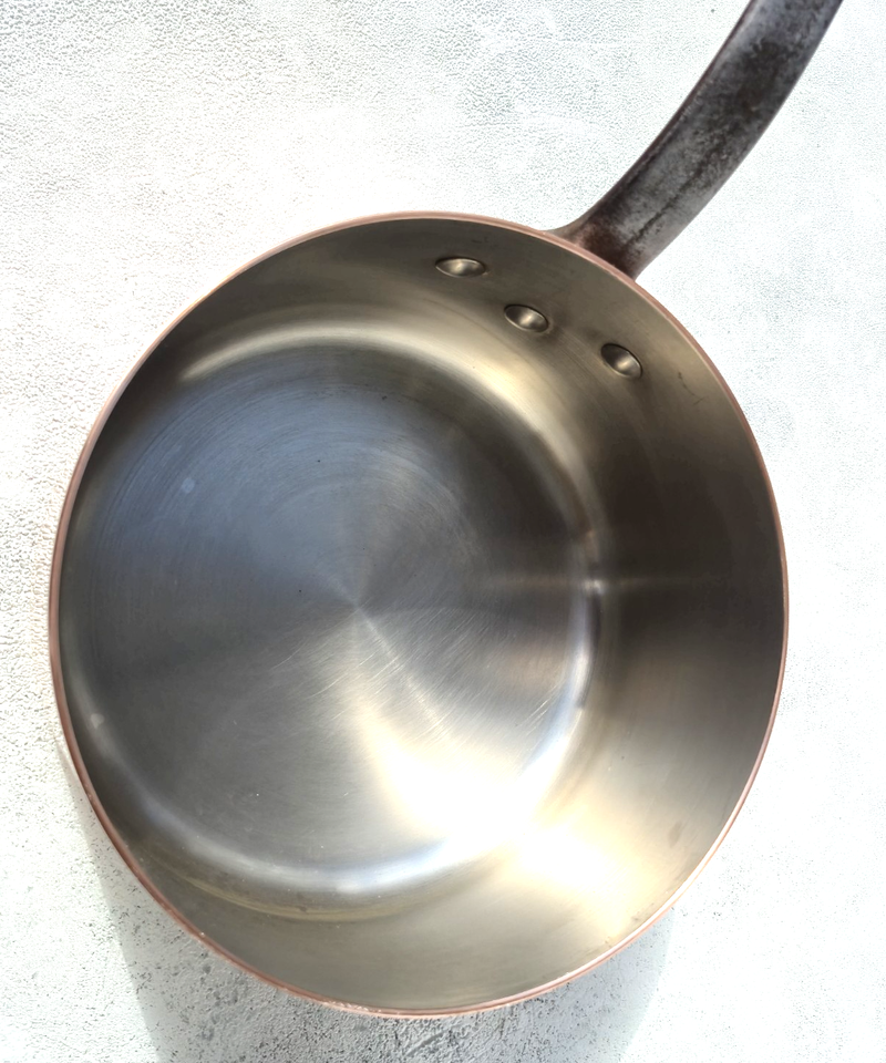Vintage Copper Saucepan Pan Set of 5 Stainless Lining Numbered 2mm ...