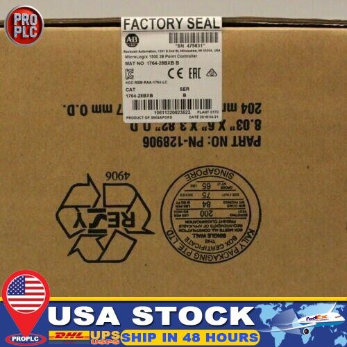 AB 1764-28BXB SER B MicroLogix 1500 28 Point Controller New Factory ...