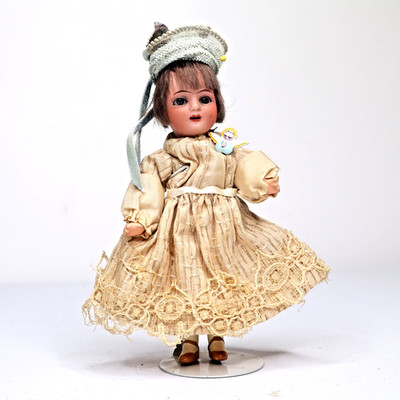 Antique Miniature Doll Bisque compo German Mignonette 5" original 1360 ...