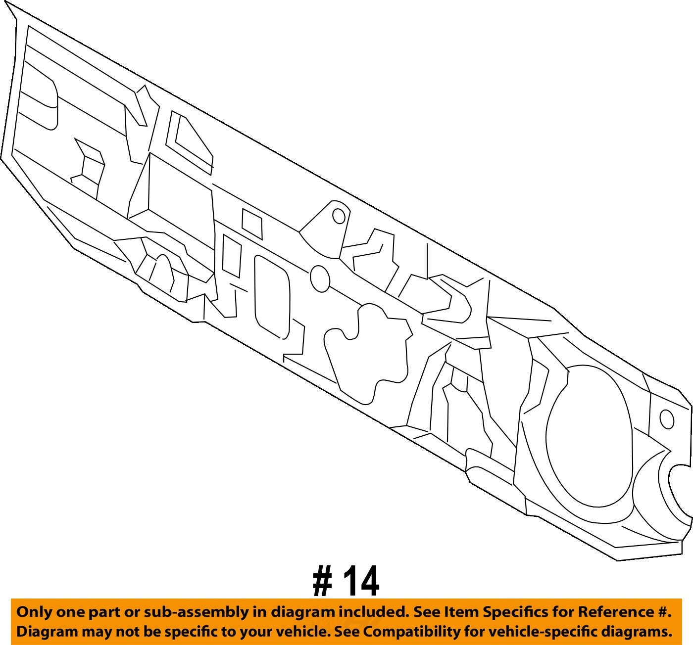 MITSUBISHI OEM 07-18 Outlander Cowl-Silencer 5230C082 | eBay