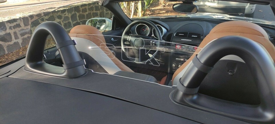 2004-2011 Mercedes-Benz SLK R171 Wind Deflector Windscreen Glass ...