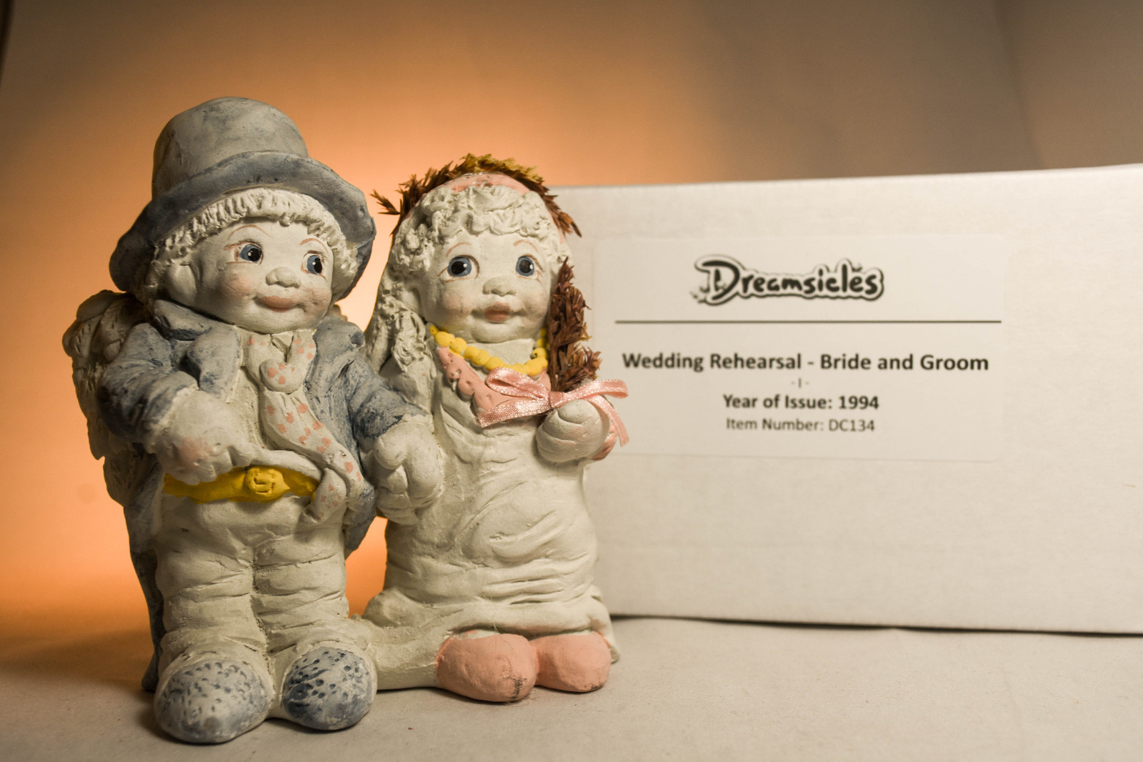 Dreamsicles Wedding Rehersal DC134 Bride and Groom Classic Figure for ...