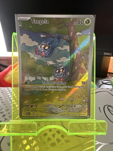 Tangela 178/165 Scarlet & Violet 151 Holo Illustration Rare Pokémon ...