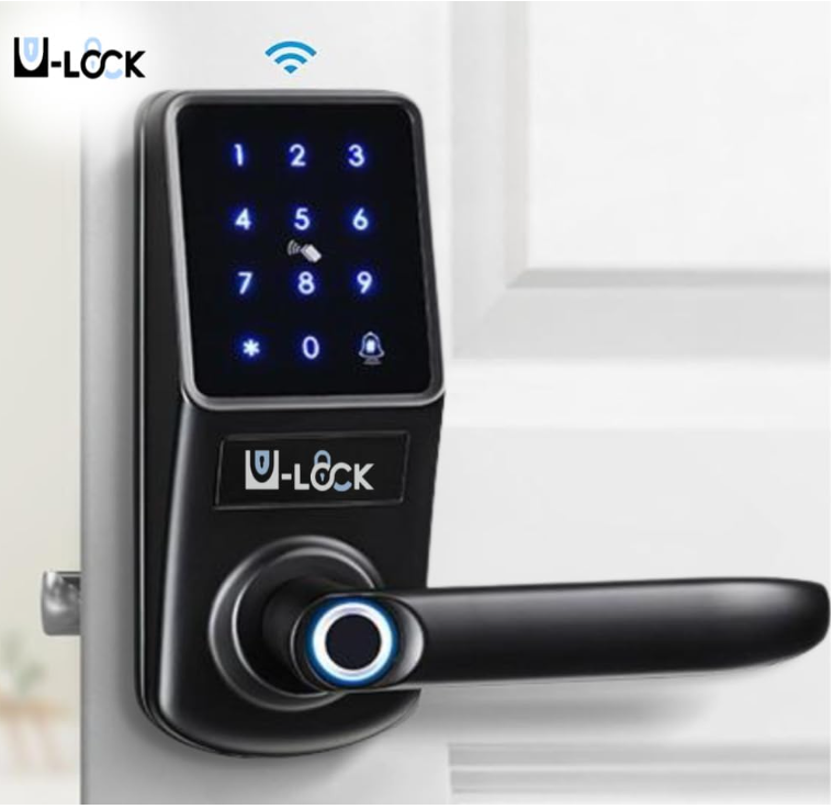 Keyless World's First Built-in WiFi Smart Lock with Fingerprint ID ...