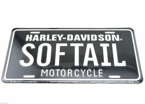 Harley Davidson NEW Softail License Plate | eBay