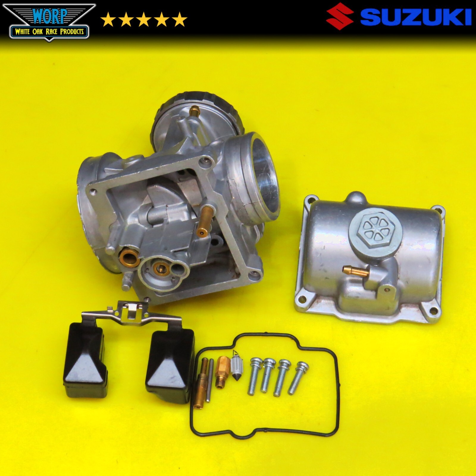 1989 Suzuki Lt250r LT 250r Flat Slide Carb Carburetor Intake Fuel ...