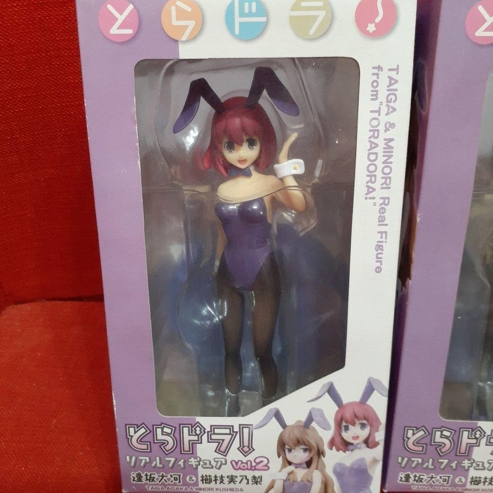 Toradora Taiga Aisaka Minori Kushieda Bunny Girl Figure Vol 2 Unopened ...