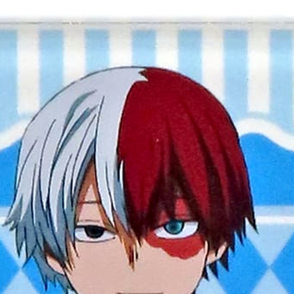 My Hero Academia Shoto Todoroki Original Acrylic Block Collection Tow ...