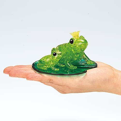 Beverly 3D Crystal Puzzle FROG 42 Piece 50273 JAPAN Free Ship via FedEx ...
