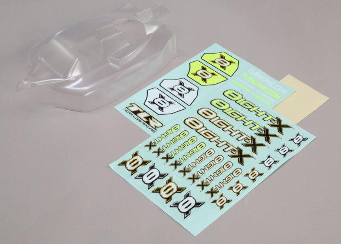 New Losi 8ight-X Body w/Decals TLR240013 | eBay