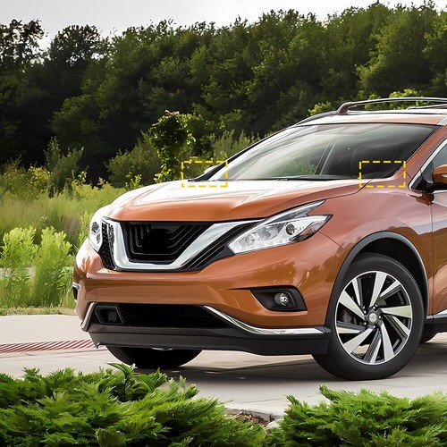 2PCS Front L+R Fender Protection Cover for 2015-2017 Nissan Murano ...