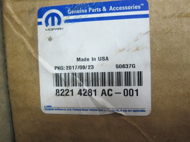 Fender Flare Set Mopar 82214281AC for sale online | eBay
