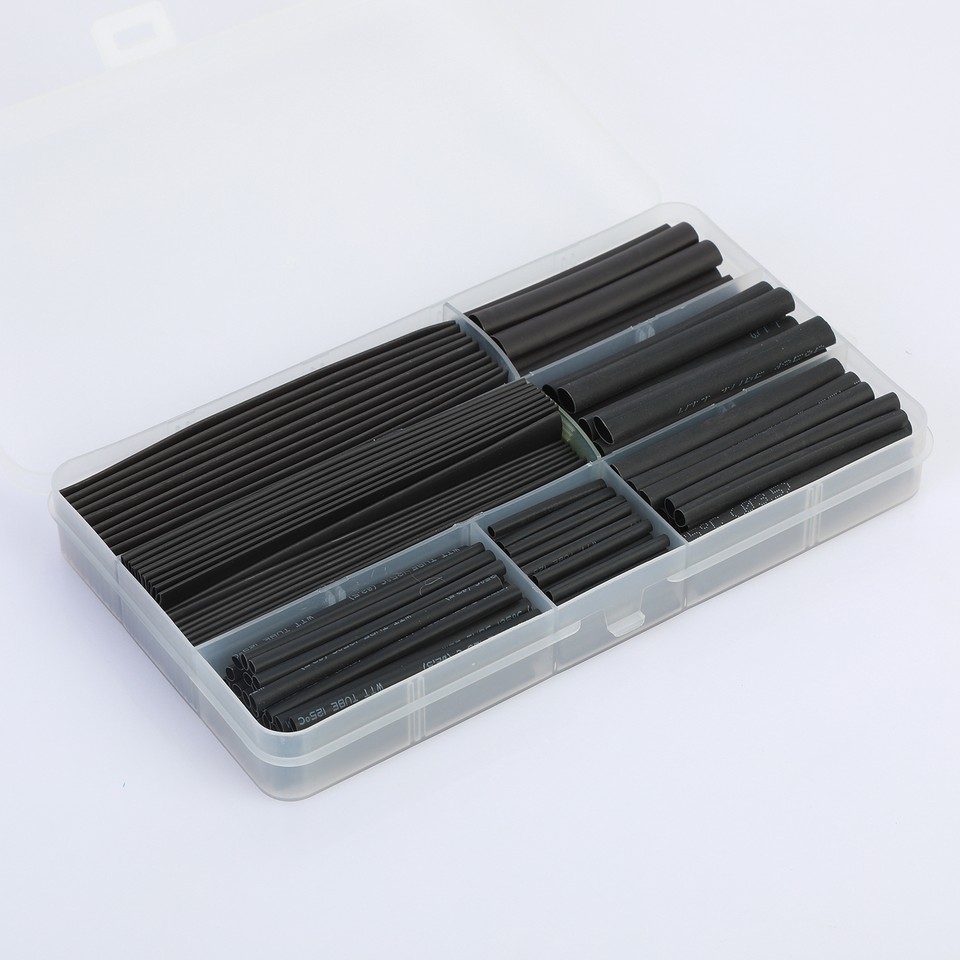 170pcs 30mm 60mm 100mm Heat Shrink Tubing Kit Fast Shrink Heat Easy to ...