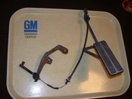 1970-72 Monte carlo Chevelle Accelerator Cable Support Bracket and gas ...