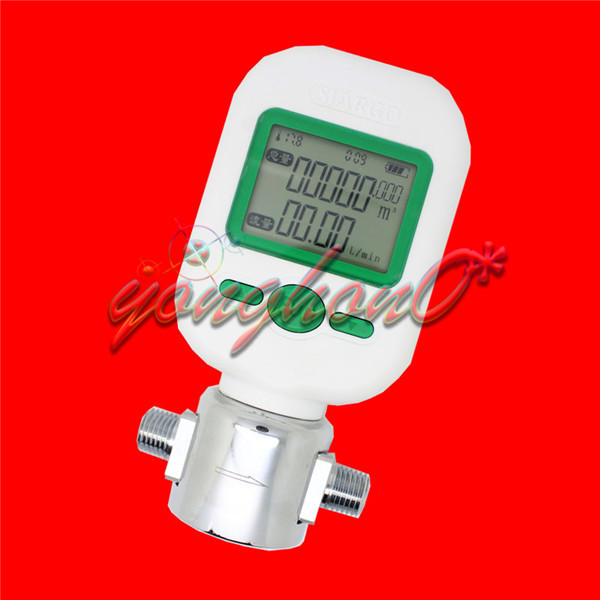MF5706 Portable Gas Air Flow Rate Tester Digital Gas Mass Flow Meter 0 ...