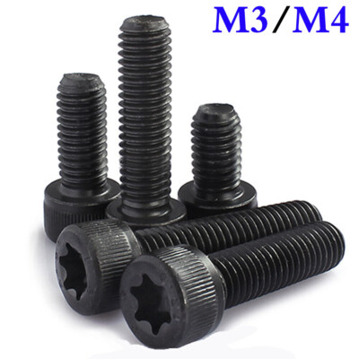 M3 M4 Grade 12.9 Torx Security Socket Head Cap Machine Screws Bolts ...