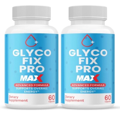 (2 Pack)Glyco Fix Pro MAX Blood Support Capsules to Maintain Blood ...