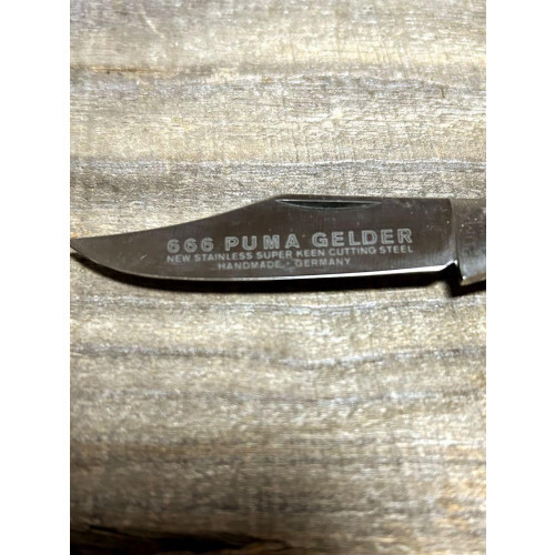 PUMA Puma 666 knife Knife made in germany solingen handmade vintage | eBay