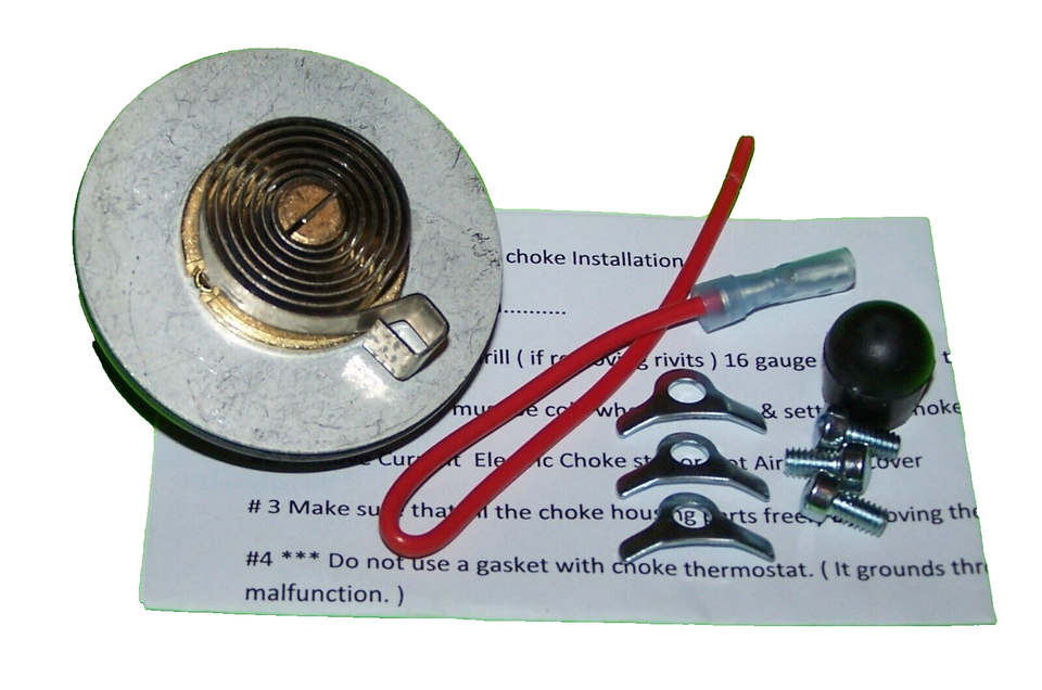 Electric Choke Kit Rochester 2GC Chevy w/ choke mounted at top of ...