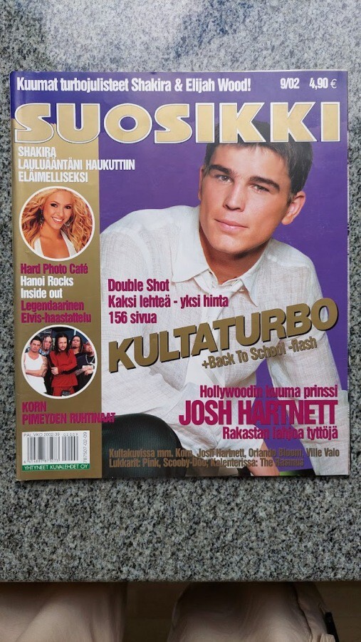 Josh Hartnett 2002 Finnish Magazine | eBay
