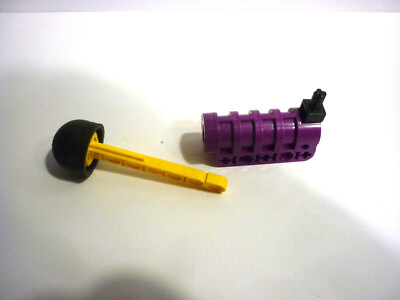 LEGO Purple Projectile Launcher Cannon Black Trigger 32074c02 Set 8233 ...