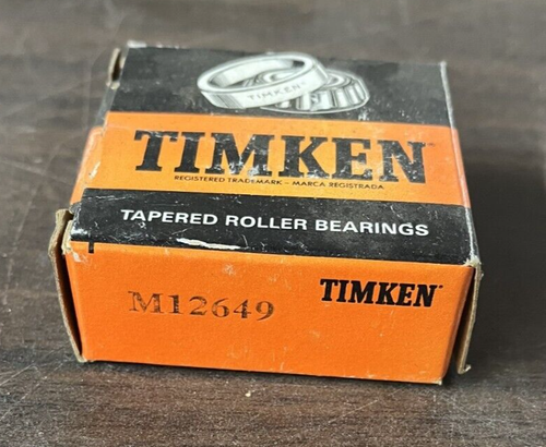 TIMKEN M12649 Tapered roller bearing cone | eBay