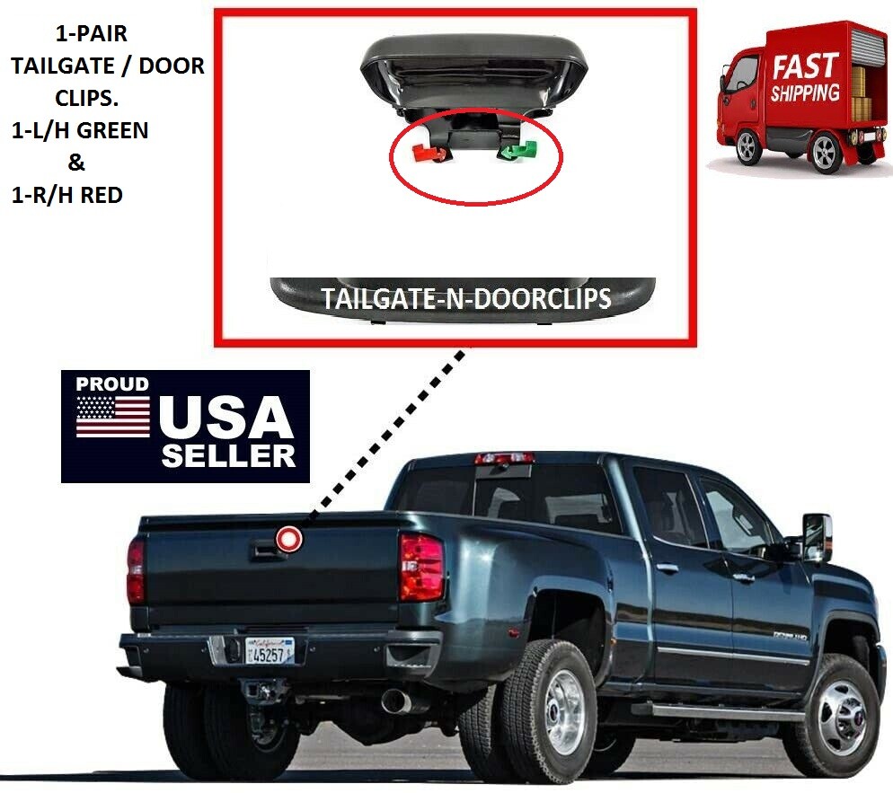 CHEVY OLDS BUICK GMC CHRYSLER DOORS & TAILGATE CLIPS 1999-2013 TG-4 | eBay