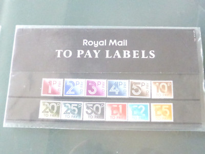 GB 1982 TO PAY LABELS PRESENTATION PACK (No.135) IN SLEEVE | eBay UK