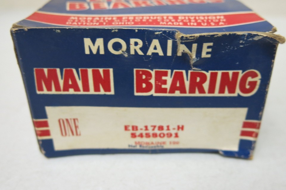 Vintage Moraine Main Bearing EB1781H (5458091) | eBay