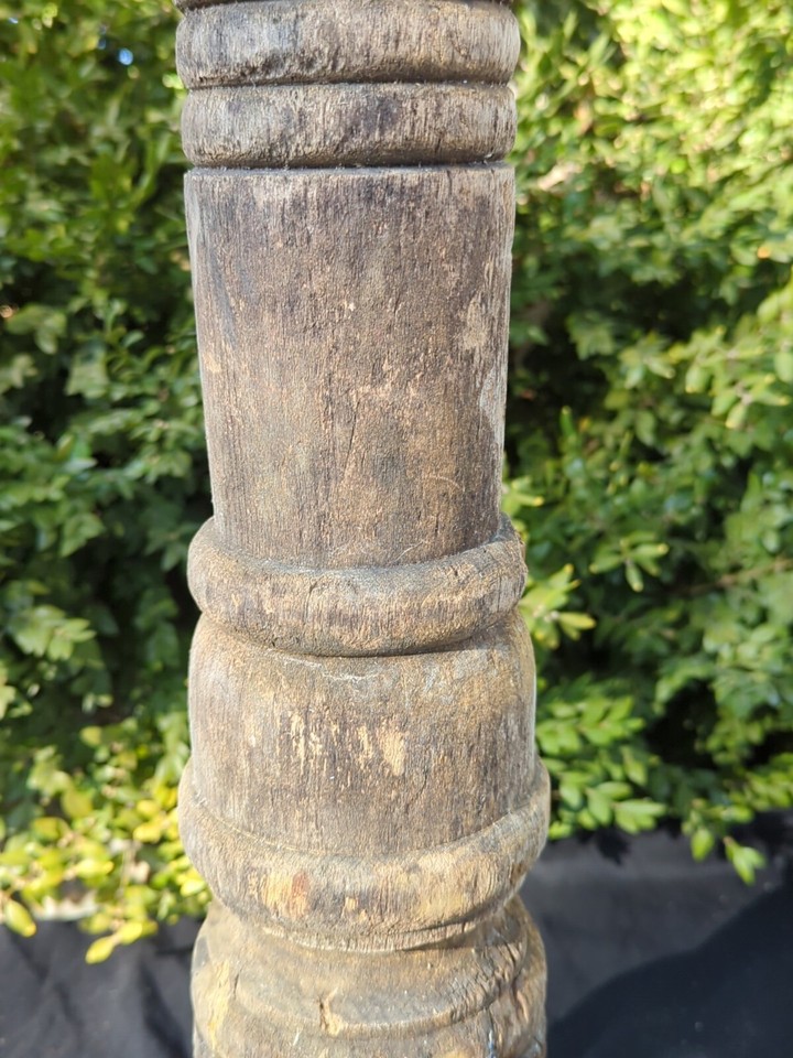 Iowa Rustic Wood Porch Column Post Primitive Architectural Salvage ...