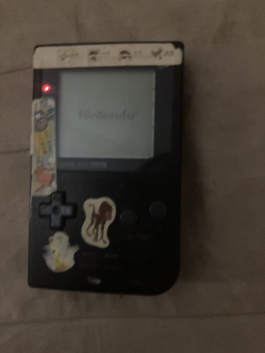 Black Gameboy Pocket Fully Functional Japan Import 45496710330| eBay