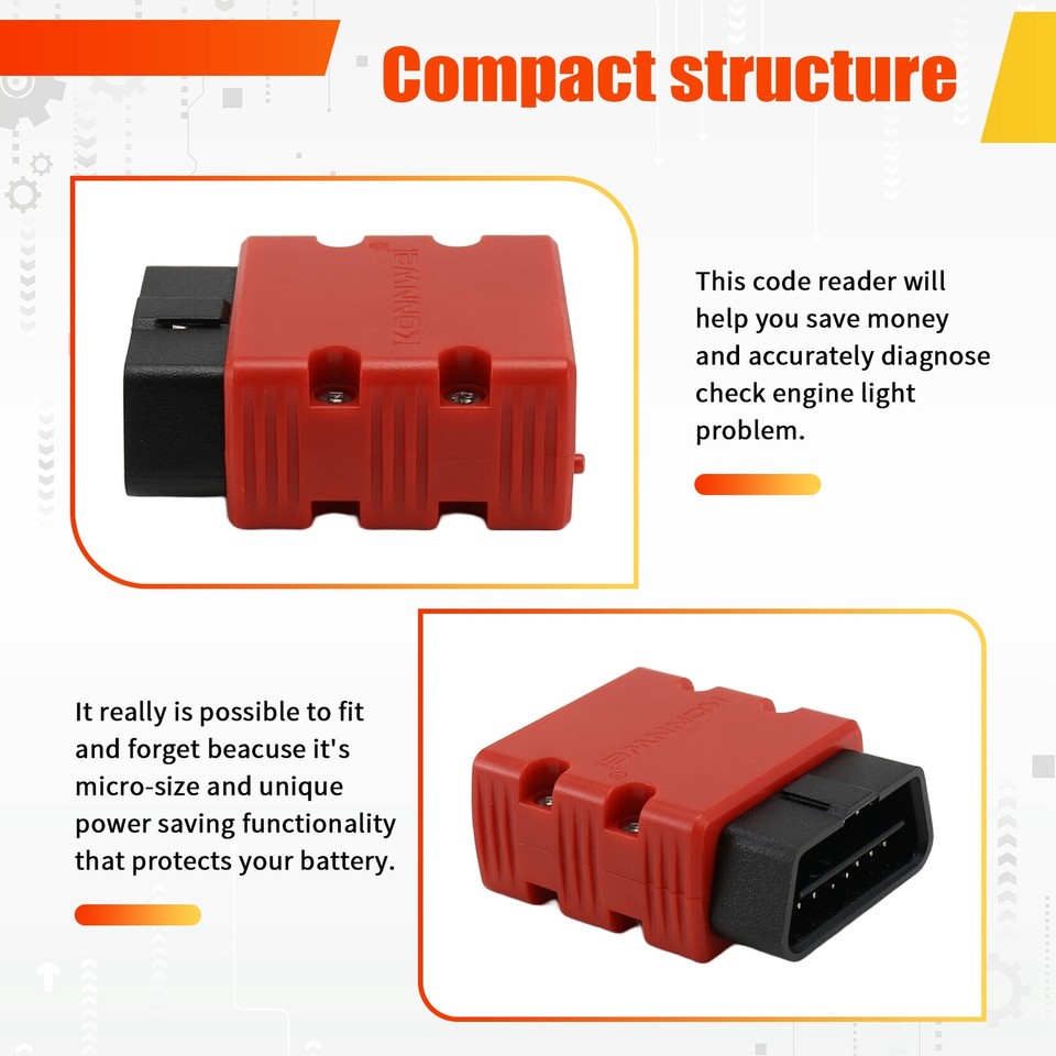 2 Code Reader Vehicle Diagnostic Scanner for Android IOS P5X47463 | eBay UK