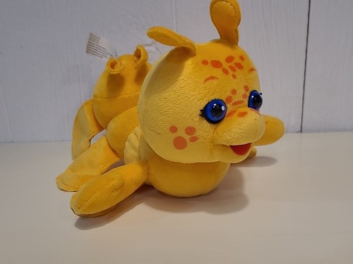 Teddy Ruxpin Grubby Hug N Sing Plush Caterpillar Stuffed Animal Yellow ...